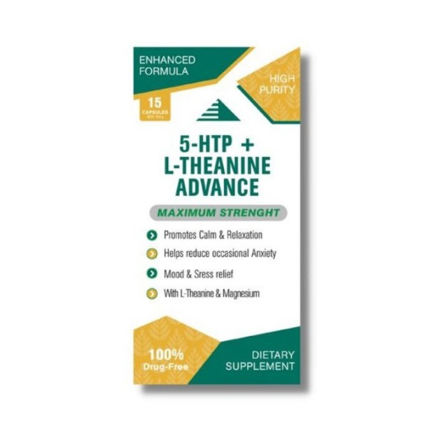 5 HTP + L-THEANIN ADVANCE kapsule, 15kom