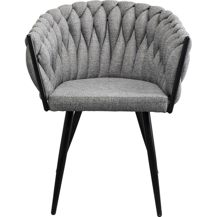 Chair with Armrest Dean Grey