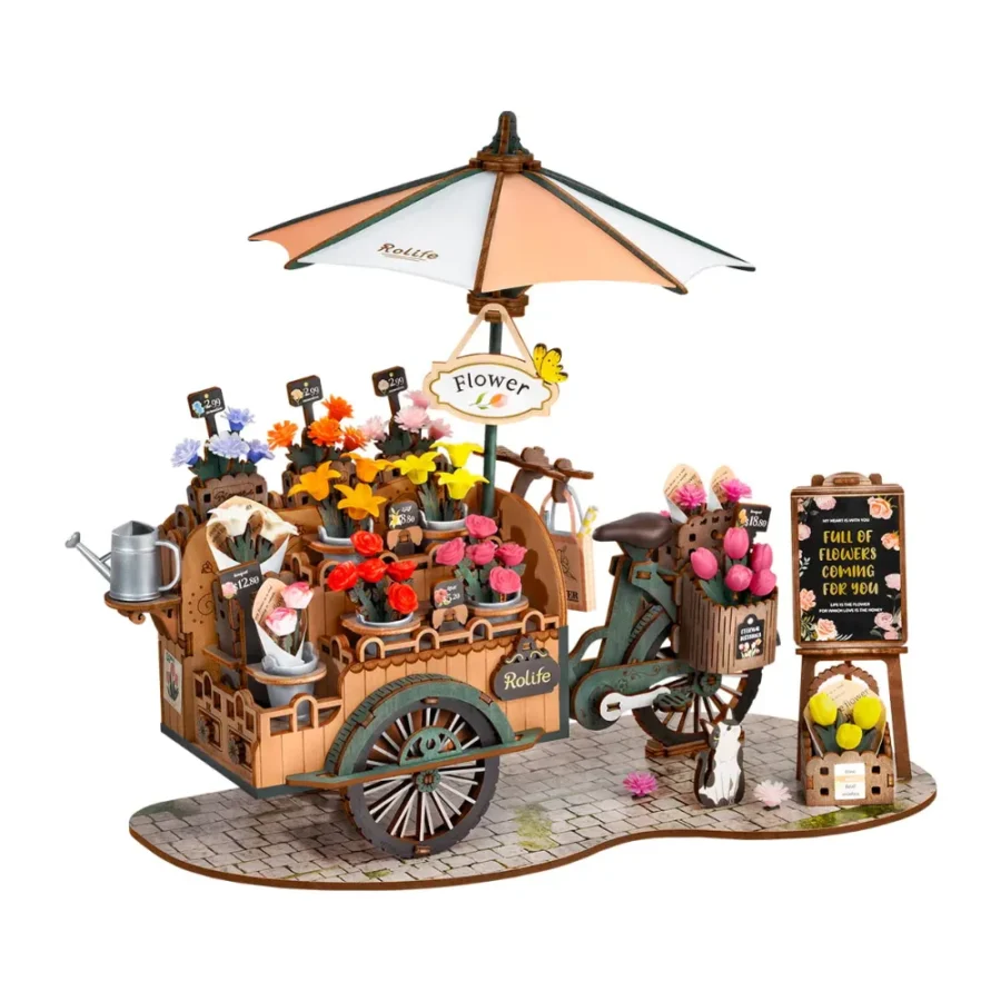 3D puzzle Robotime – Blossom Cart
3D puzzle Robotime – Blossom Cart