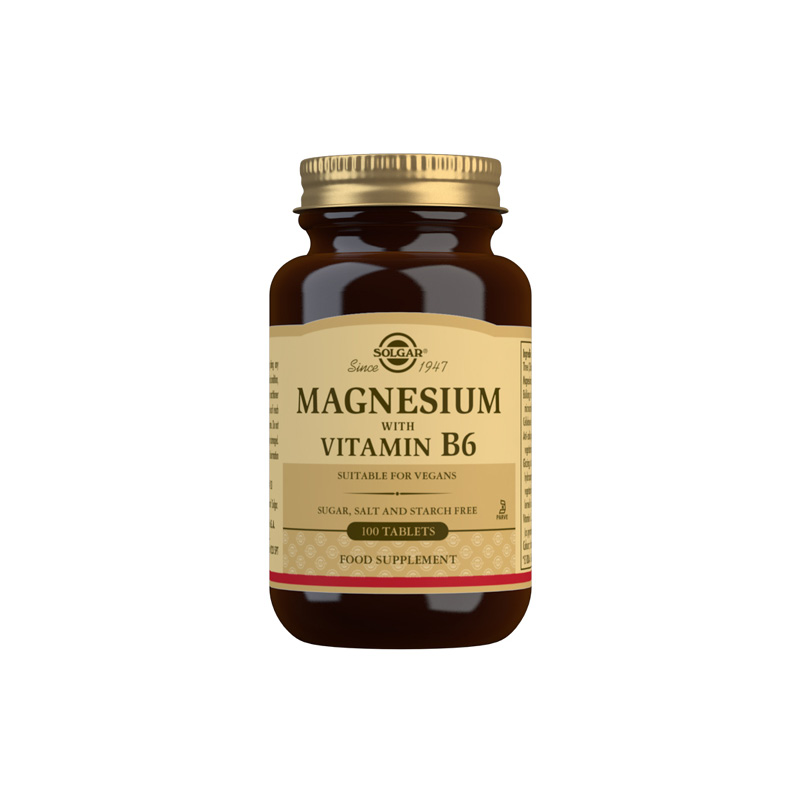 SOLGAR MAGNEZIJUM SA VITAMINOM B6 100 tableta