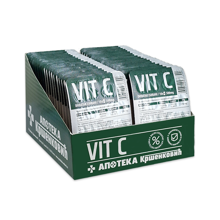 Vitamin C tablete 10x500mg Kršenković