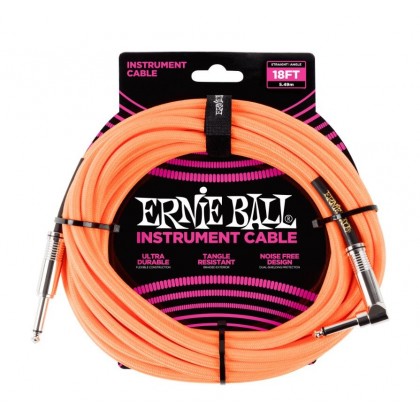 Music box
Ernie Ball 6084 18' Braided Straight/Angle Instrument Cable