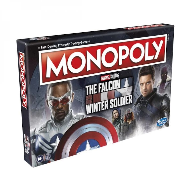 MONOPOLY DRUSTVENA IGRA THE FALCON AND THE WINTER SOLDIER EDITION