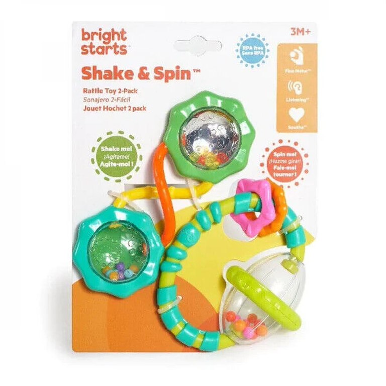 RIGHT STARTS SET ZVECKE SHAKE & SPIN 2U1