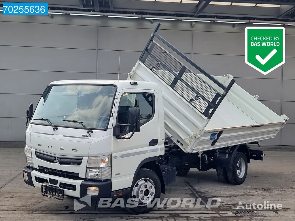 Fuso Canter 7C18 3.0L Meiller 3 zijdige Kipper 7Tonner Airco Tip kiper