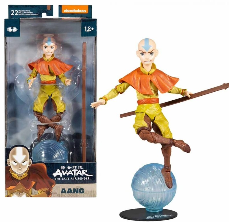 AVATAR THE LAST AIRBENDER FIGURA AANG 13X28CM