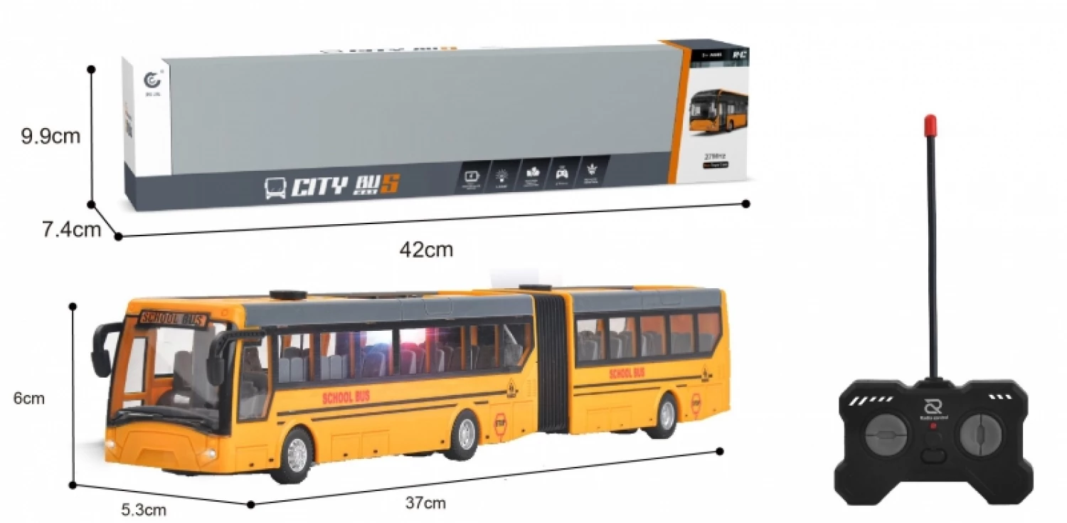 AUTOBUS RC 1:32 27MHz