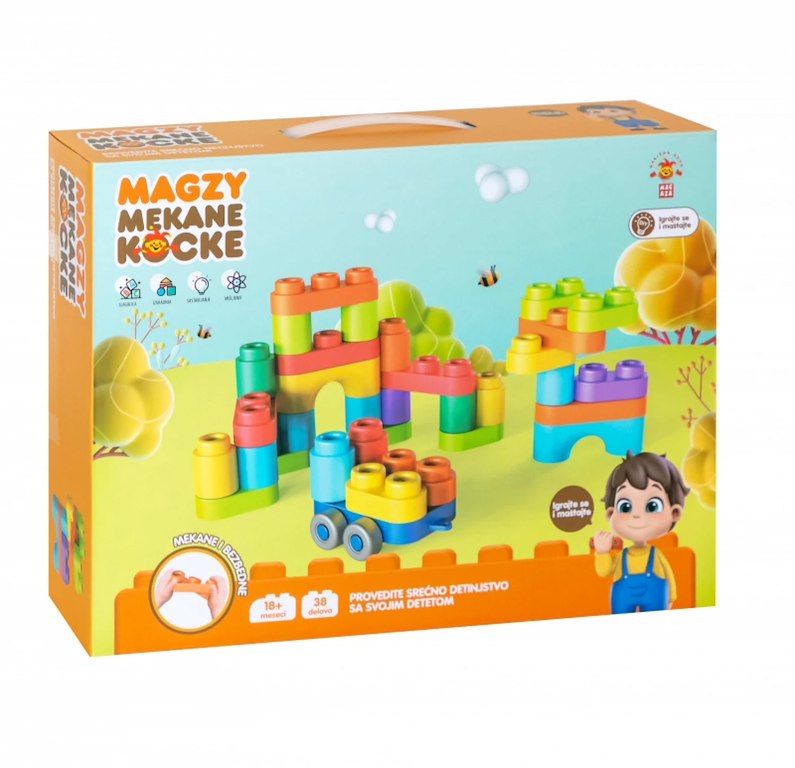 MAGZY MEKANE KOCKE 38PCS SR 6934