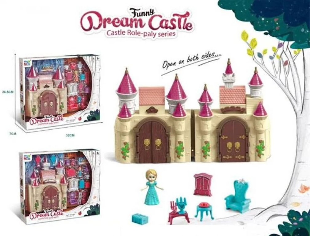 SET ZAMAK DREAM CASTLE 2ASS KDL-10