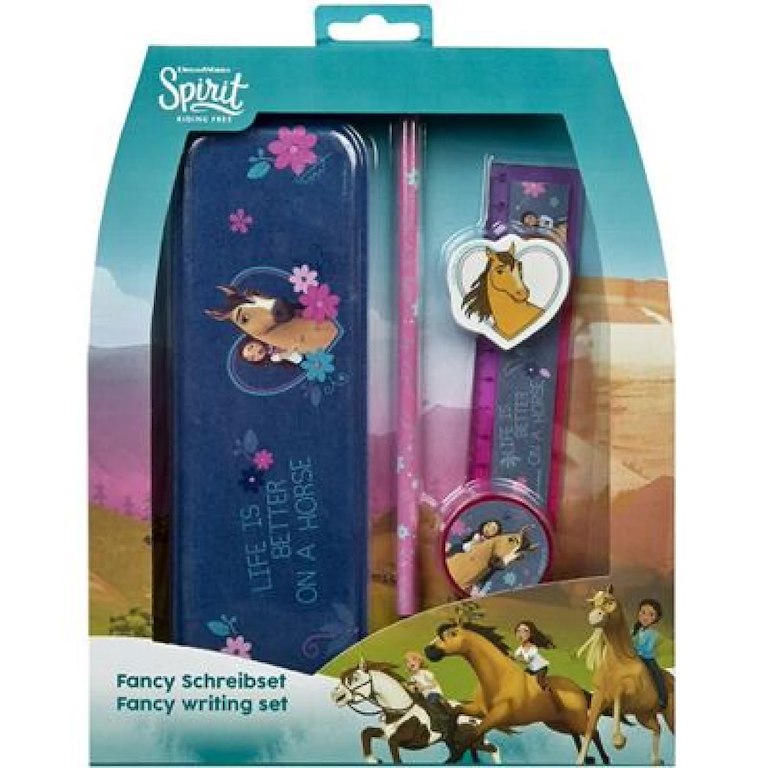 DREAMWORKS SPIRIT SET ZA PISANJE 5 PCS