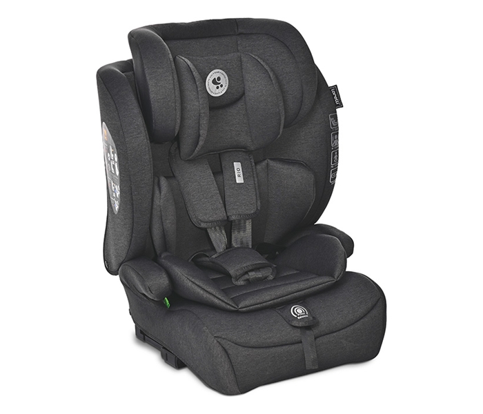 LORELLI AUTO SEDISTE RIO I-SIZE ISOFIX (76-150cm) - BLACK