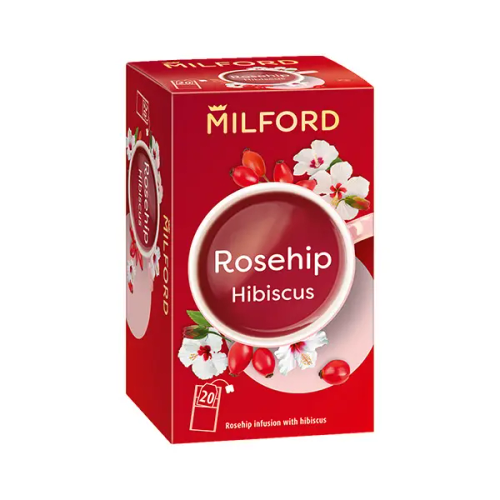 Milford čaj Šipurak Hibiskus 20X2,5gr