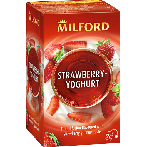 Milford čaj Jagoda-Jogurt 20x2.5gr