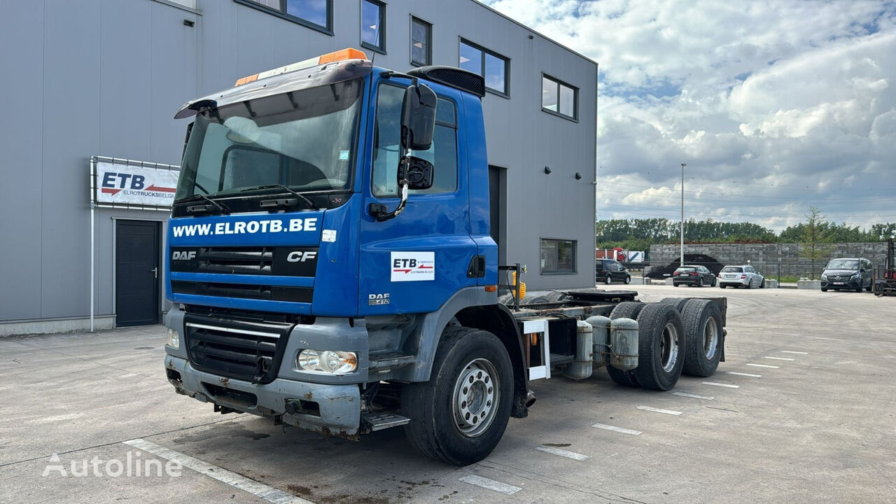 DAF CF 85.410 (BELGIAN TRUCK / HOOK / 10 TYRES) tegljač