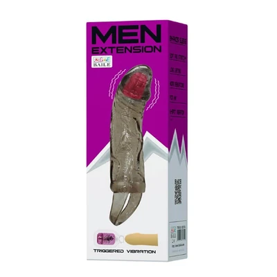 Vibrirajuća penis navlaka 13cm