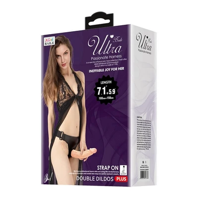 Strap On dupli realistični dildo