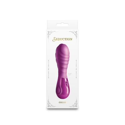 Vibrator sa talasastom teksturom u pink boji