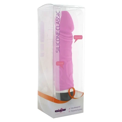 Pink vibrator 19cm