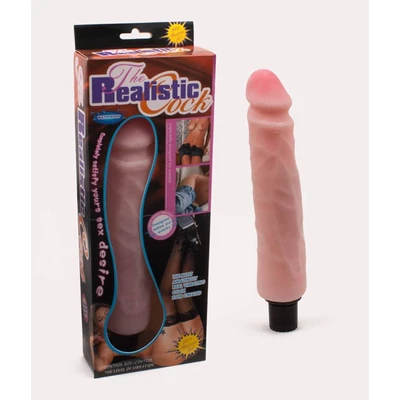 Realistični vibrator u boji kože 26cm