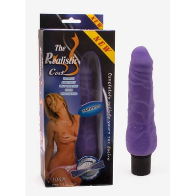 Ljubičasti vibrator 19cm