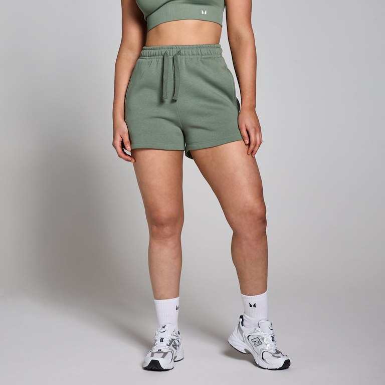 MP Women's Tempo Sweatshorts - ženski šorts - mahovina-zeleni