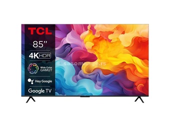 Televizor TCL 85V6B/LED/85"/4K HDR/60Hz/Google TV/crna