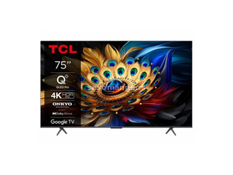 Televizor TCL75C655/QLED/75"/4K UHD/60Hz/Google TV/crna