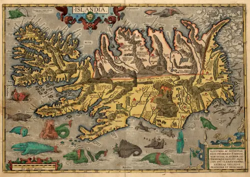 Island i morska čudovišta (1585)
