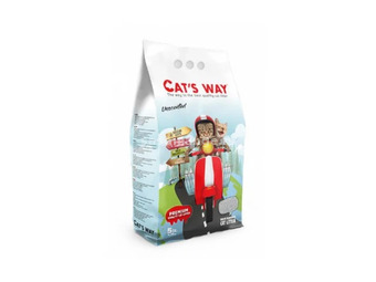 Cats Way Natural White posip za macke 5l