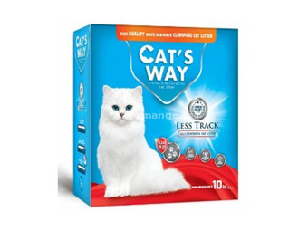 Cats Way Box Unscented Less Track posip za macke 10l