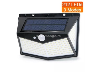 Solarni reflektor 212 LED DIODA