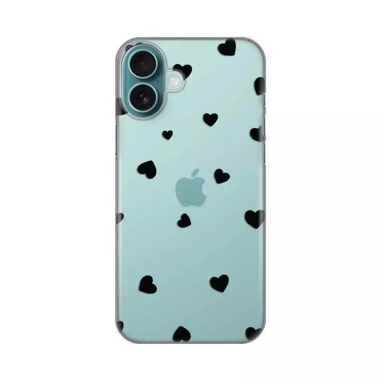 Maska silikon Print za iPhone 16 Plus 6.7 Hearts