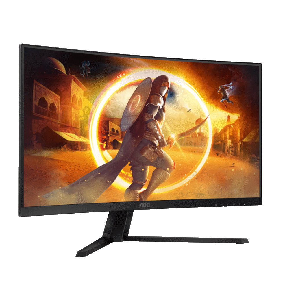 Monitor AOC CQ32G4VE 31.5"/VA/2560x1440/180Hz/1ms GtG/HDMIx2,DP/Adaptive sync/VESA/crna