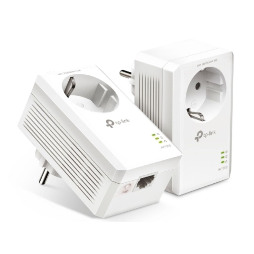 Powerline adapter TP-LINK TL-PA7017P KIT AV1000/1GB/HomePlug AV2/HomePlug AV/300m/uticnica