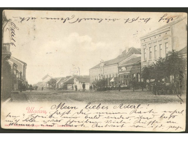 SABAC razglednica 1902