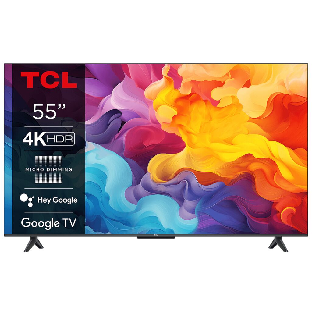 Televizor TCL 55V6B/LED/55"/4K HDR/60Hz/Google TV/crna