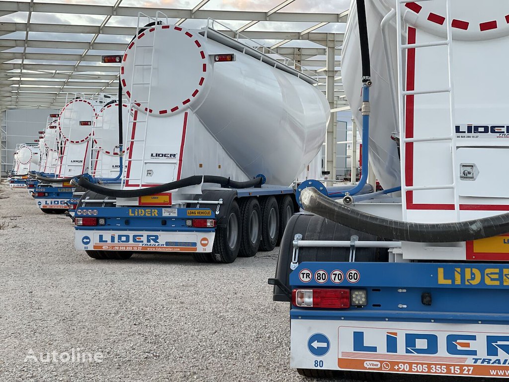 Nova Lider LIDER NEW 2024 MODELS bulk cement trailer cisterna za prevoz cementa