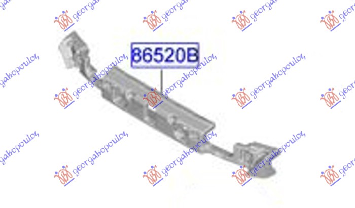 APSORBER PREDNJEG BRANIKA HYUNDAI i20 (2020-2024) (OEM: 86520-Q0000, 86520Q0000)