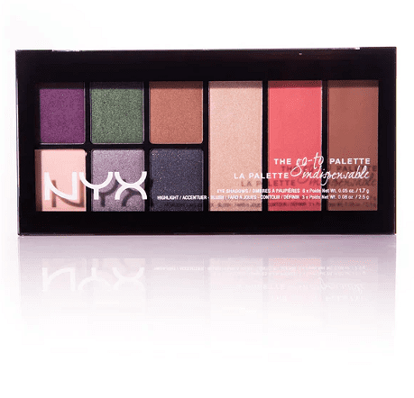 NYX The Go-To Palette, Bon Voyage GTP02