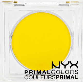 NYX Primal Colors Hot Yellow PC05 - presovani pigment