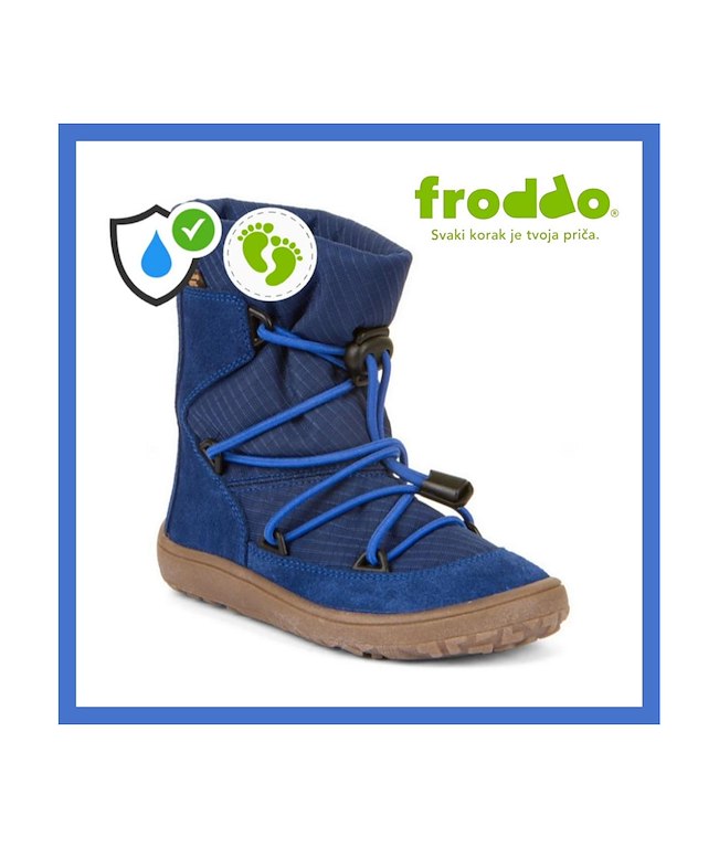 FRODDO DUBOKE ČIZME - BLUE / ELECTRIC