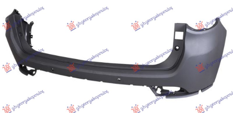 PREDNJI BRANIK GORNJI (2 OTVORA ZA SENZORE) JEEP COMPASS (2022-) (OEM: 735755806)