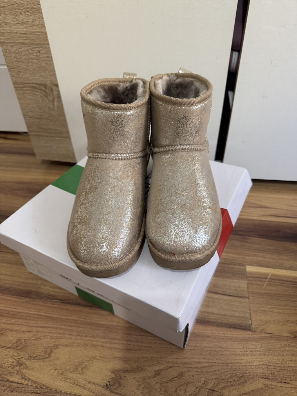 Ugg mini čizme, bоја - Roze, 38