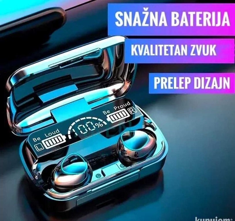 Bluetooth Slušalice Bežične slušalice Slusalice M10 Power bank