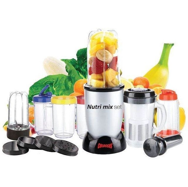 NUTRI MIX SET (7 posuda) CSS-5412C COLOSSUS - 4700 din snaga 800W