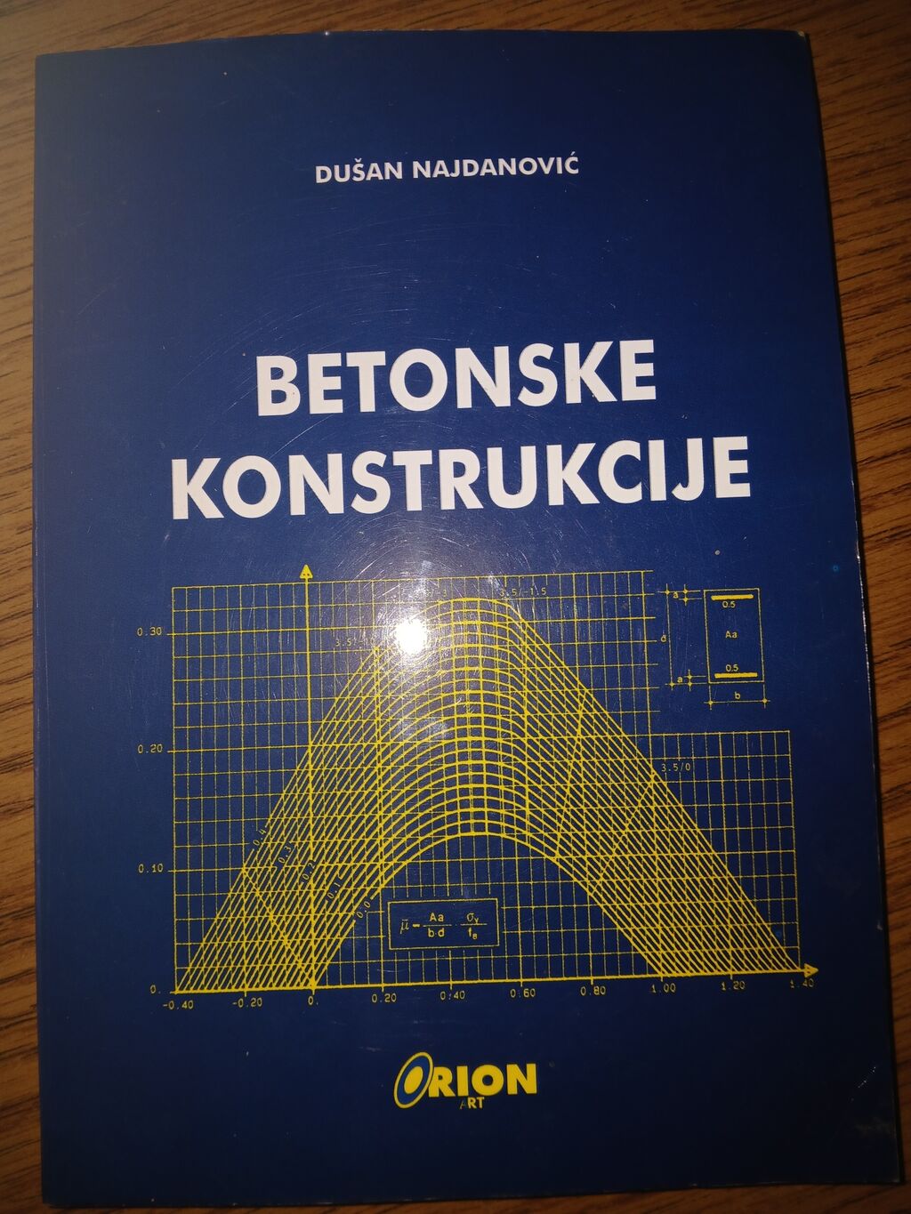 Betonske konstrukcije-knjiga u odlicnom stanju