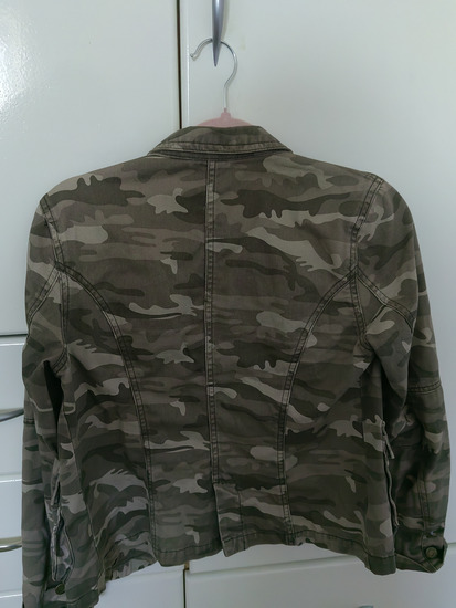 Teksas jakna military print