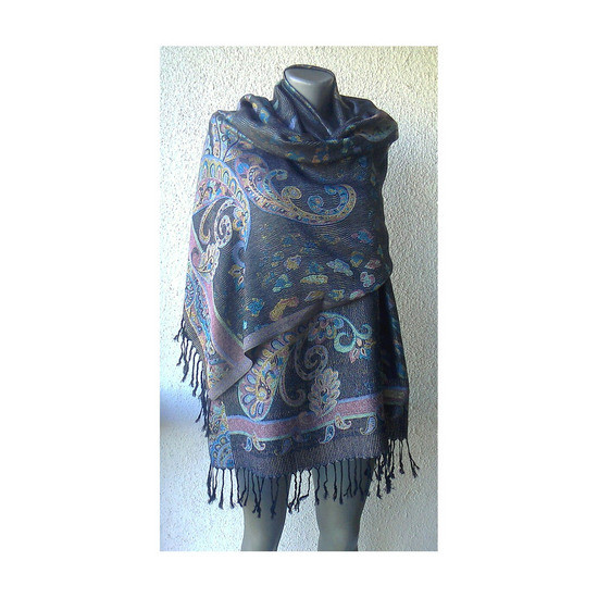 ešarpa duga 180x68 cm PASHMINA