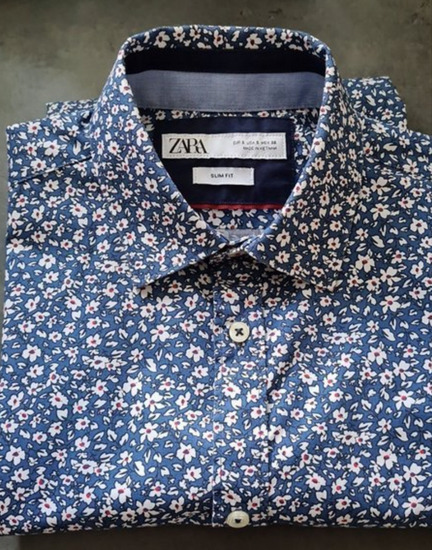 Zara muška floral košulja