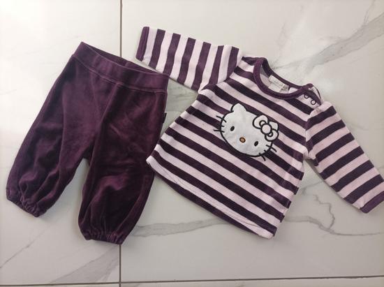 H&M deblji komplet hello kitty